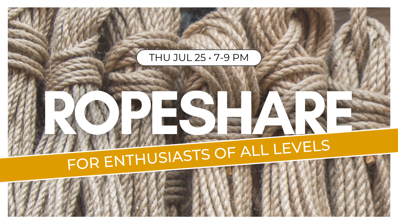 “The Untitled Ropeshare” Community Rope Jam – Big Gay Hudson Valley