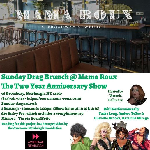Mama Roux Drag Brunch – August 2023 – The Two Year Anniversary Show ...